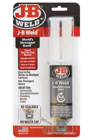 J-B Weld Steel Reinforced Cold-Weld Epoxy 25 ml. - Autóápoló Webshop